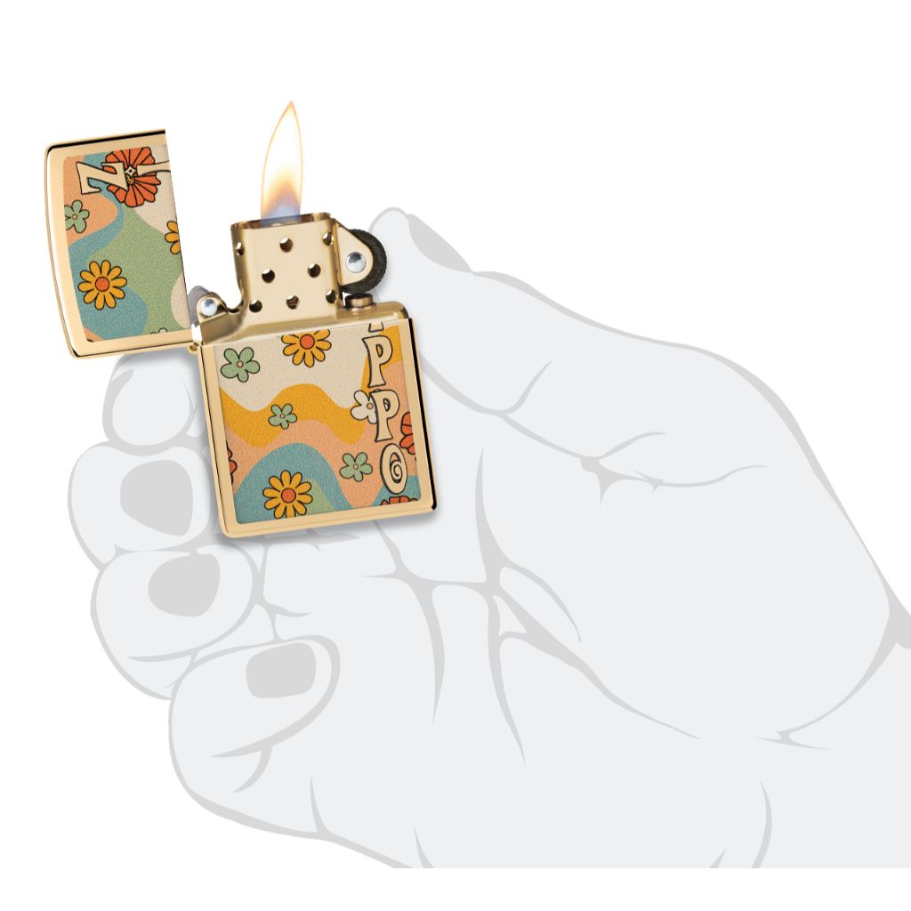 Zippo's texture printing process brings designs to life with vivid ...