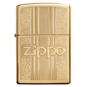 Classic Metallic Red Zippo Logo - Genuine Zippo Malaysia Official Website
