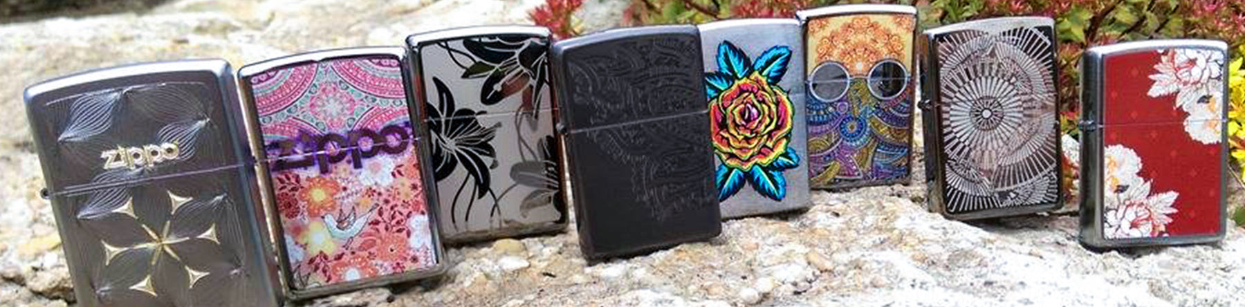 Zippo's texture printing process brings designs to life with vivid ...