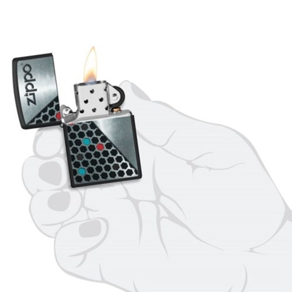 Zippo Hexagon Design - Genuine Zippo Malaysia Official Website