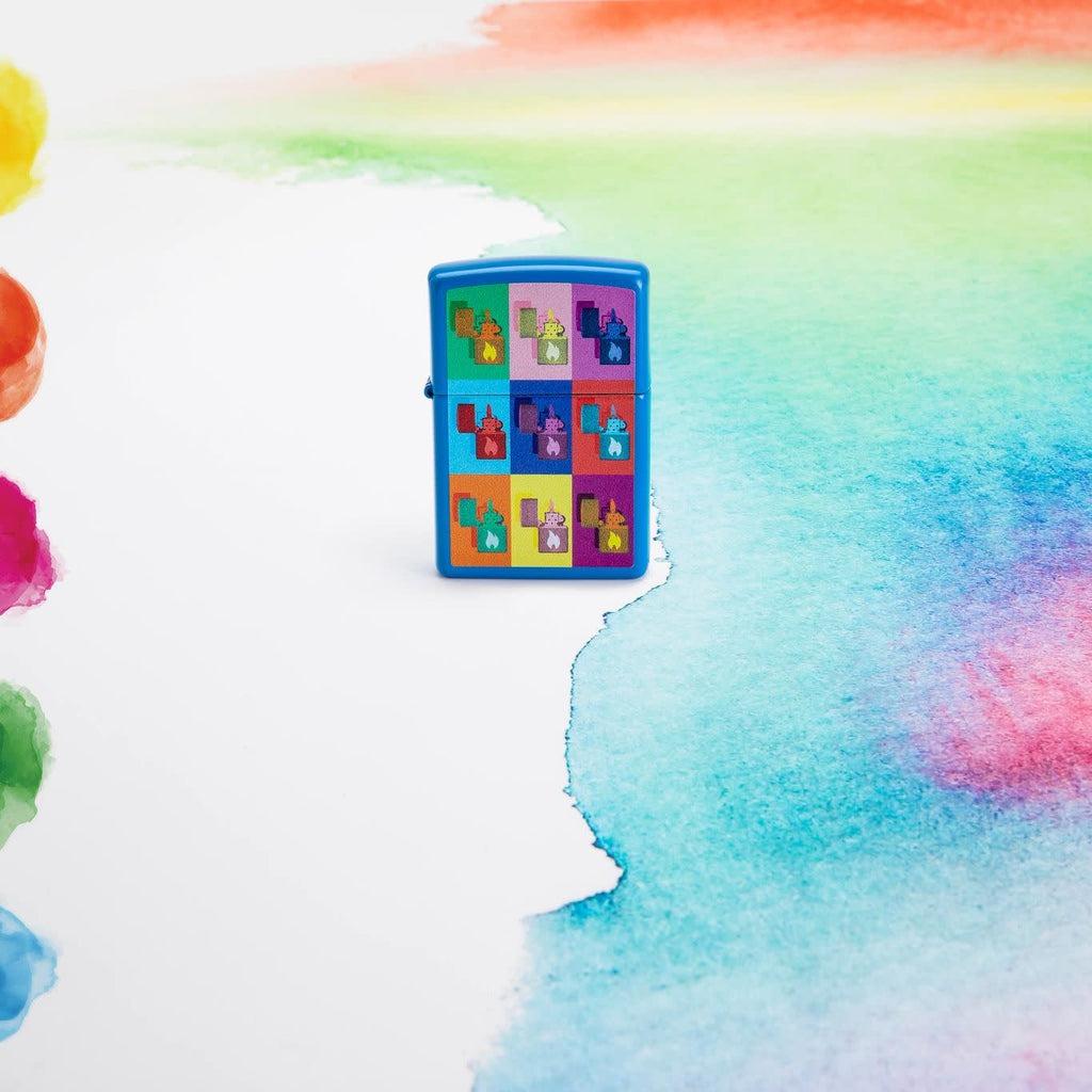 Zippo's texture printing process brings designs to life with vivid ...