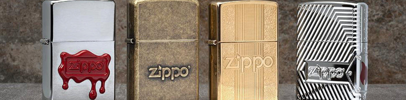 Classic Metallic Red Zippo Logo - Genuine Zippo Malaysia Official Website